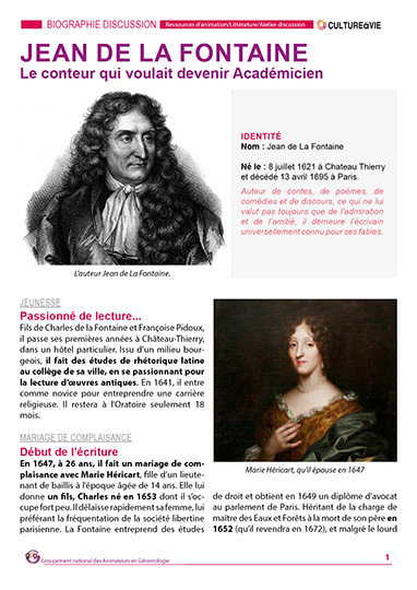 Ressource - CULTUREàVIE